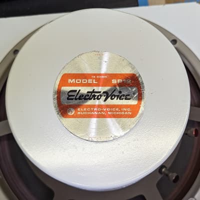 Time Capsule! Matched Pair 1960s Electro-Voice SP 12 Alnico | Reverb