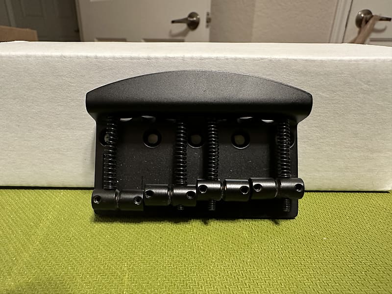 Hipshot Vintage Bass Bridge 2020 - Black | Reverb