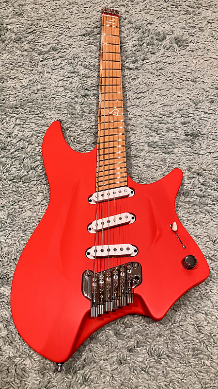 Aristides Instruments H/06R 2023 - Bright Red Raw | Reverb