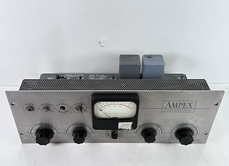Vintage Ampex 350 Tube Mic Preamp | Reverb