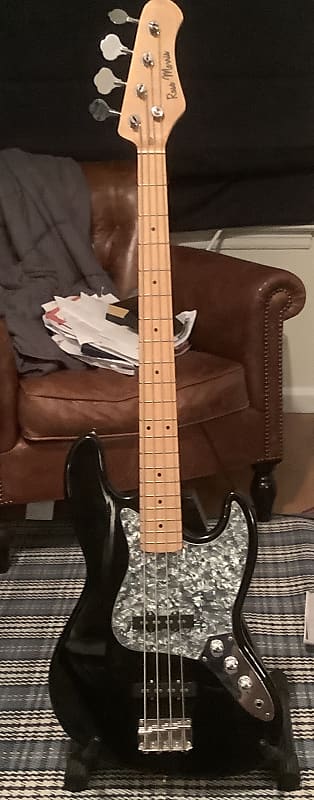 Rose Morris Jazz Bass Black | Reverb