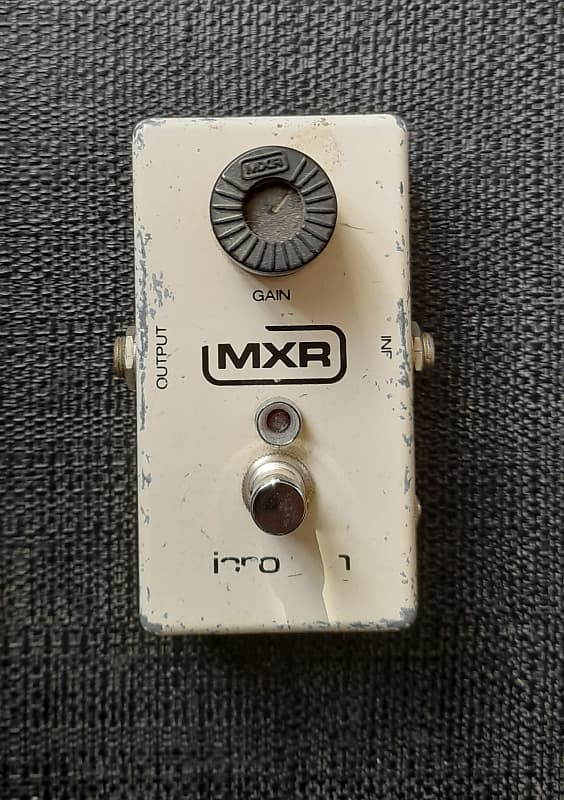 MXR Micro Amp with Power Supply/LED mod late 80’s/early | Reverb UK
