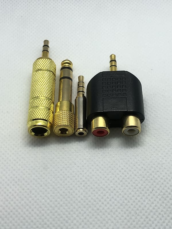 4 PC Golden Misc Audio Adapter Kit - Nova Sound | Reverb