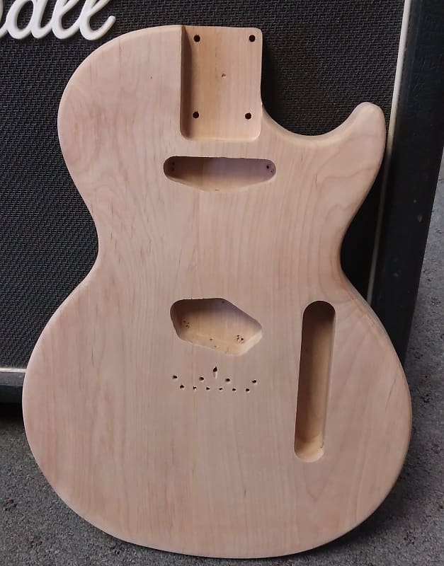 Unbranded LP Junior Style Tele Body Alder 2023 - Raw | Reverb