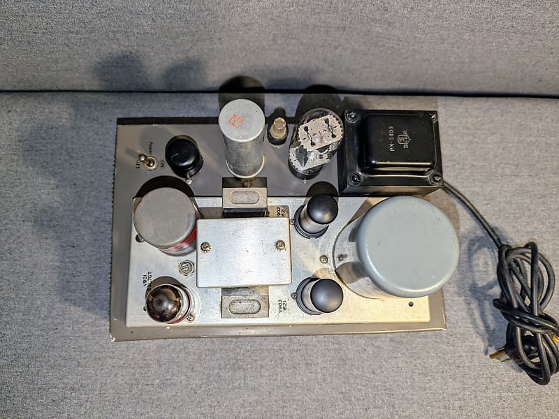 Collins 6W-2 1940's-50's tube microphone and line preamp amp | Reverb