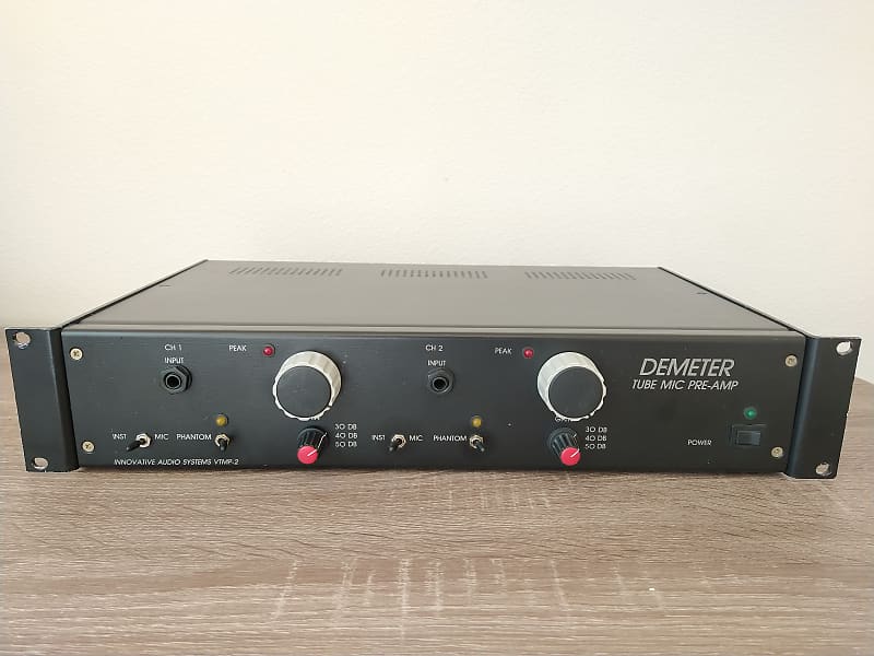 Demeter VTMP-2 Stereo Tube Microphone Preamp | Reverb