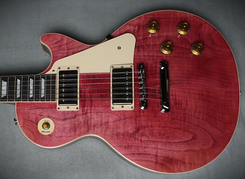 Gibson Les Paul Standard 50's Figured Top Translucent Fuchsia | Reverb