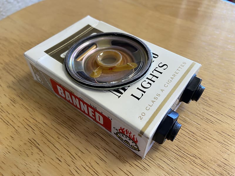 Smokey Recycled Cigarette Pack Amplifier Marlboro Light | Reverb