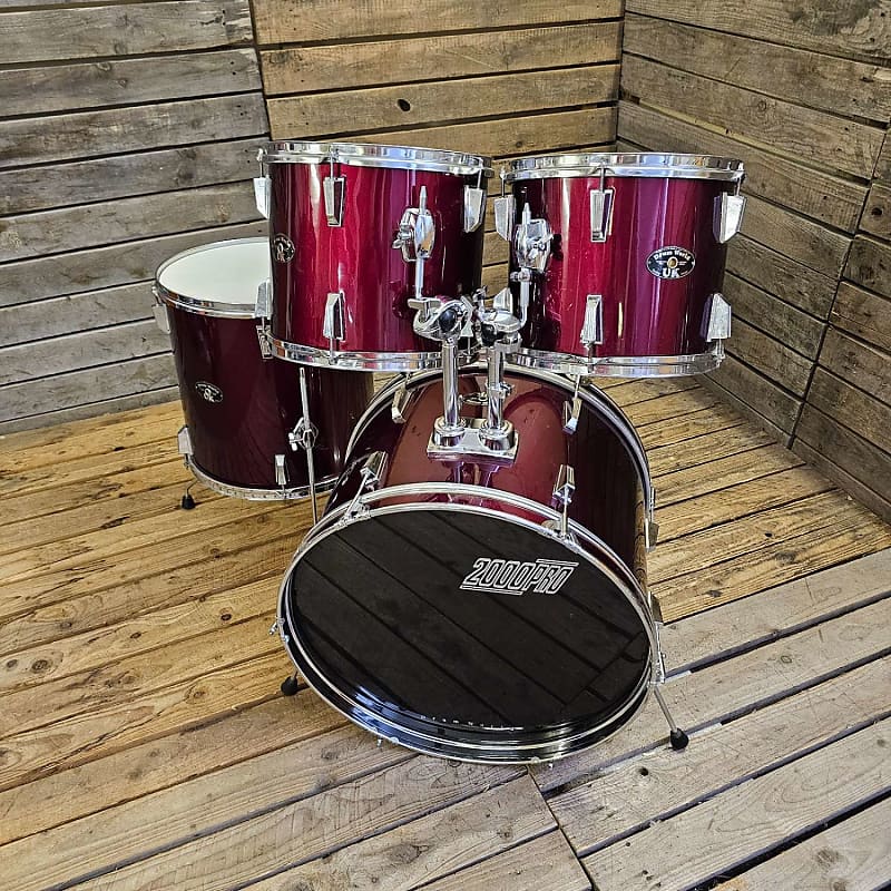 Drum Kit Drum World 2000 Pro, Red USED! RKDPW181024 | Reverb