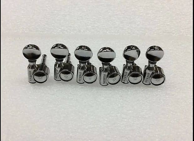 Grover USA Nickel star tuners 6 inline functional non | Reverb