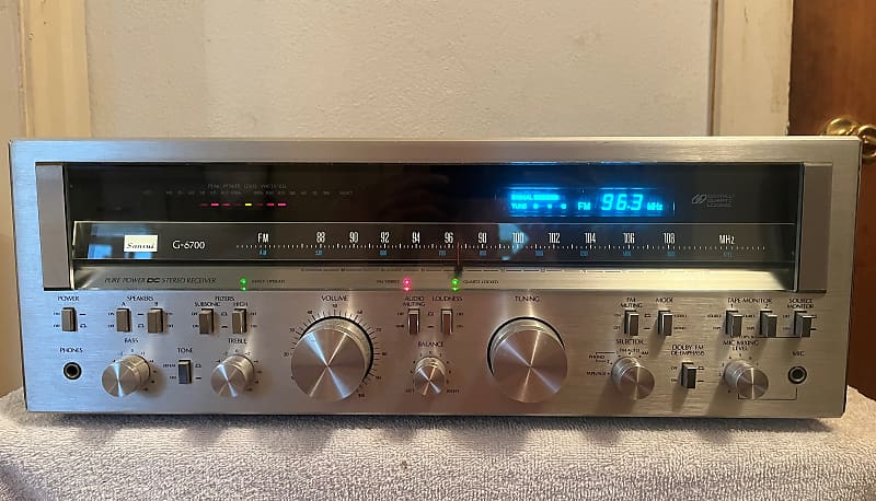 Vintage Sansui G-6700 Stereo Receiver- Very Good Condition | Reverb