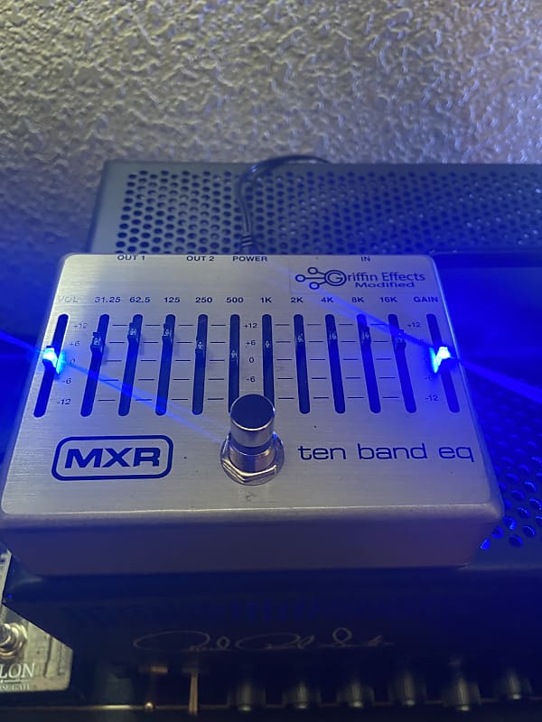 MXR 10 band equalizer ( griffin effects modded ) | Reverb