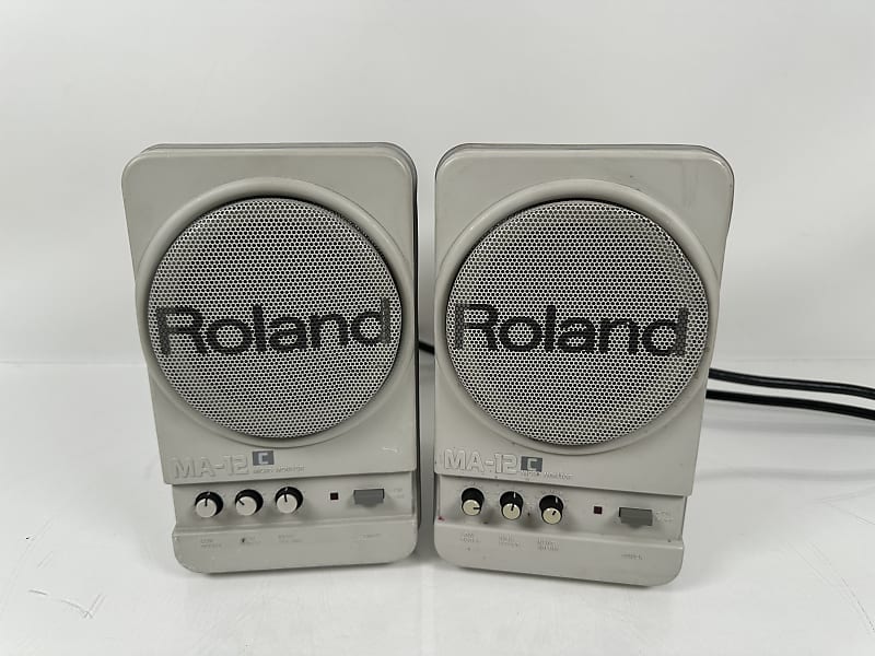 Roland MA-12C Stereo Micro Monitor Speakers Pair | Reverb Australia