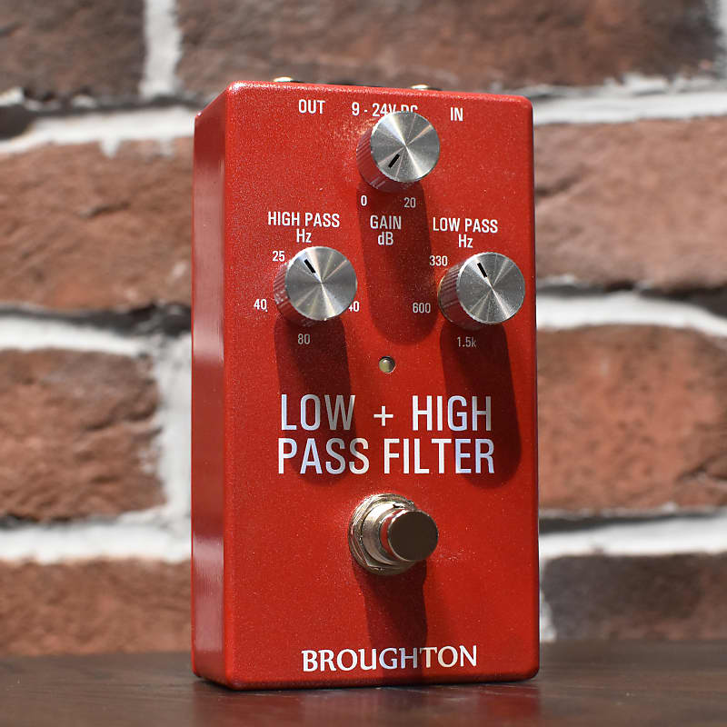 Broughton Low High Pass Filter Pedal Used Reverb