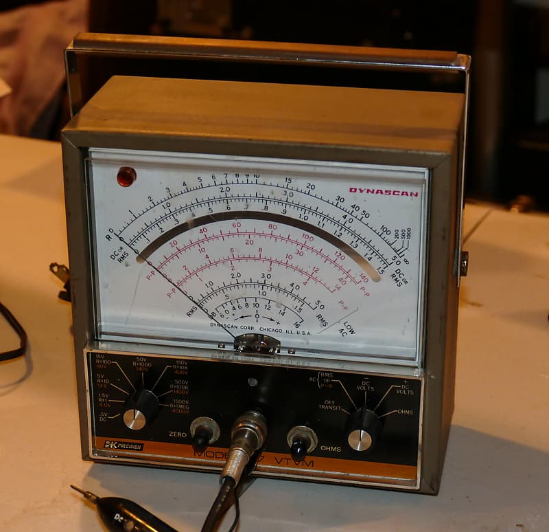 B&K Precision - Dynascan Model 177 VTVM | Reverb