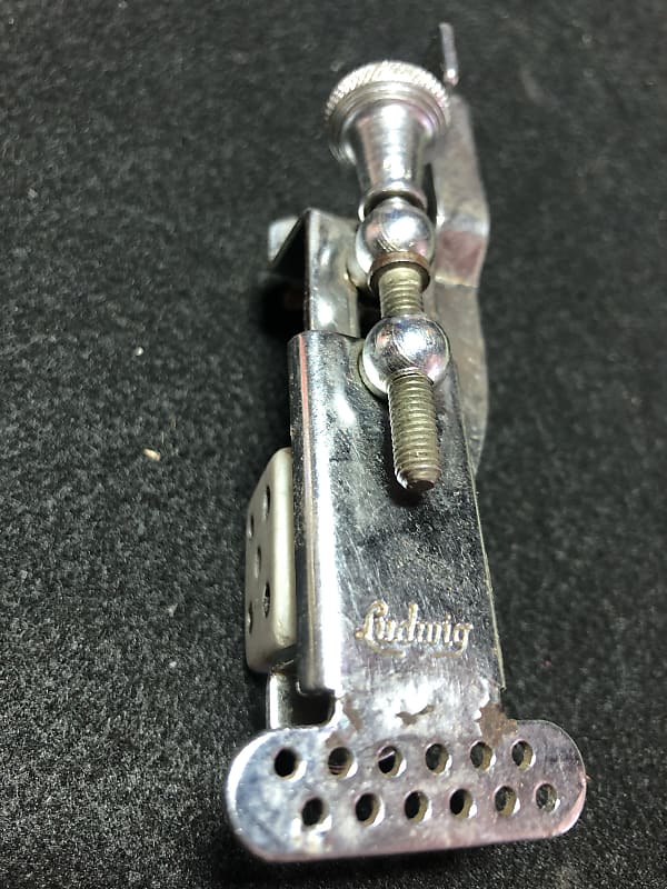 Ludwig Vintage 60’s Chrome P-83 Snare drum throw off with | Reverb