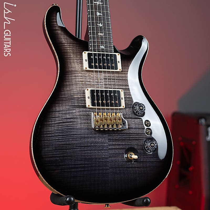 PRS Custom 24 35th Anniversary 10 Top Grey Black Fade w/ | Reverb