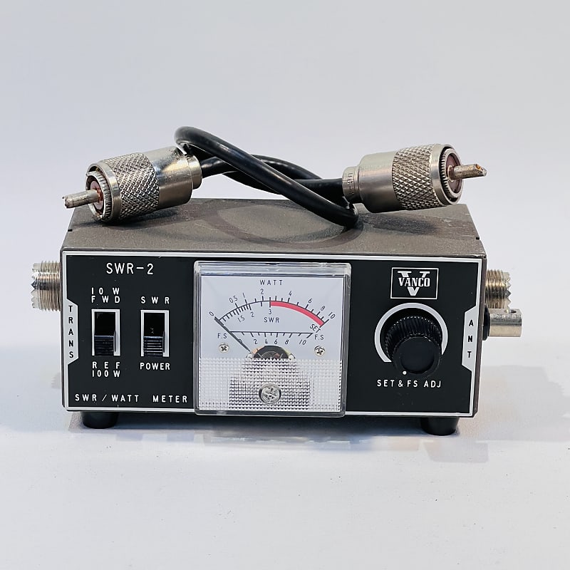 Vintage VANCO SWR-2 Power Meter - Standing Wave Bridge - Made | Reverb