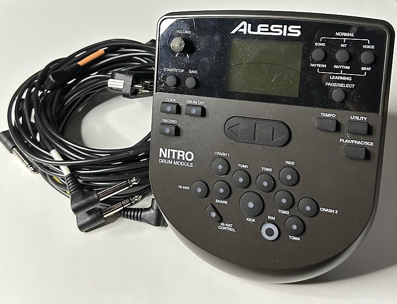 Alesis Nitro Electronic Drum Module (Comes with Power Supply) | Reverb