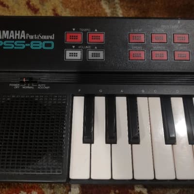 Vintage Yamaha PSS-80 80s Digital FM Keyboard Toy Synthesizer | Reverb
