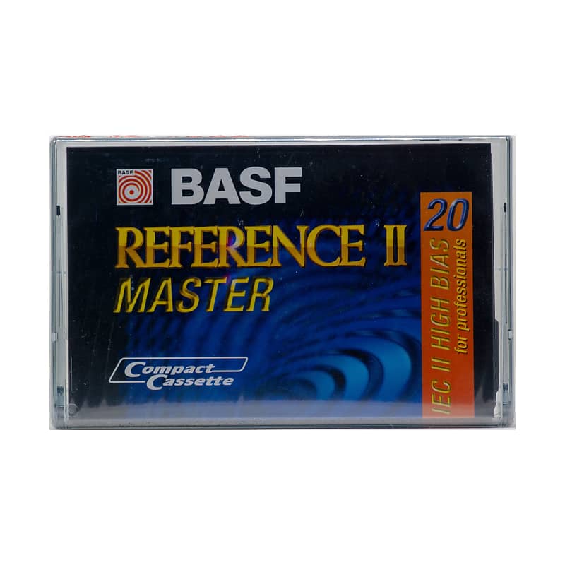 BASF Reference Master 20 Type II Cassette Tape - 4 Pack | Reverb