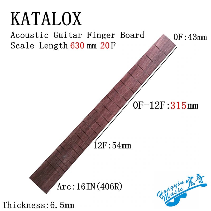 Catalox, fingerboard for electric guitar guitar, 20 frets, | Reverb