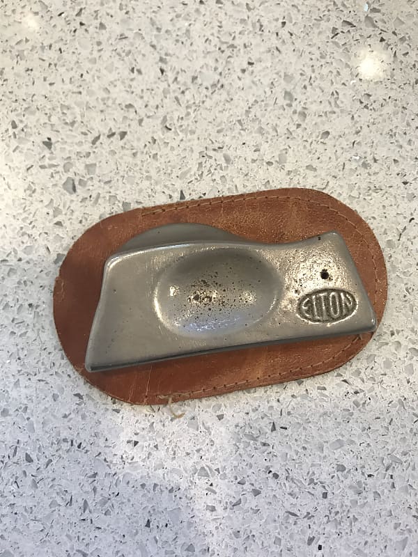 Elton Lap Steel Slide Tone Bar with Leather Pouch | Reverb