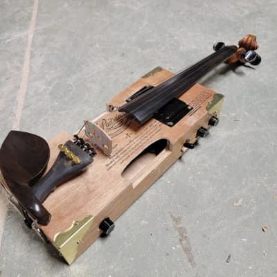 Handmade Electric Cigar Box Violin | Reverb