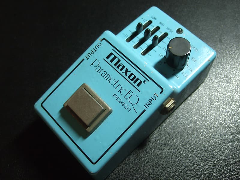1980s Maxon PQ-401 Parametric Equalizer - Ibanez PQ-9 | Reverb