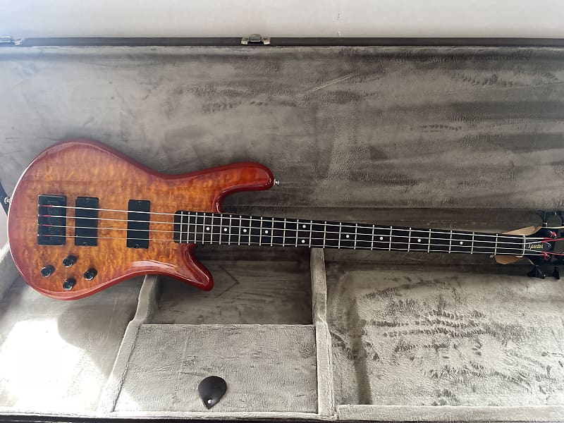 Spector Legend 4 custom - Sunburst with flight case | Reverb