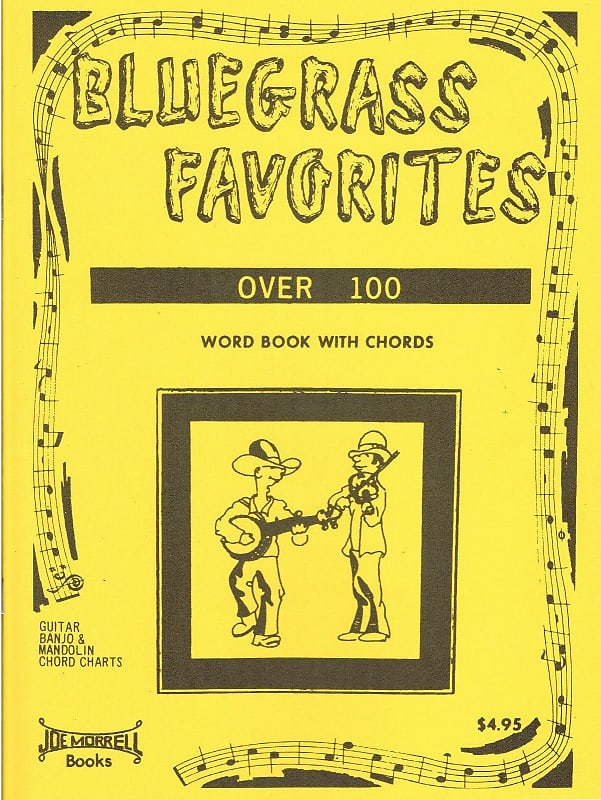 Bluegrass Favorites Song Book Vol 1 w/ Chord Charts for | Reverb