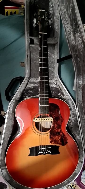 Jimmy Moon Super Jumbo 2018 - Cherry Sunburst | Reverb