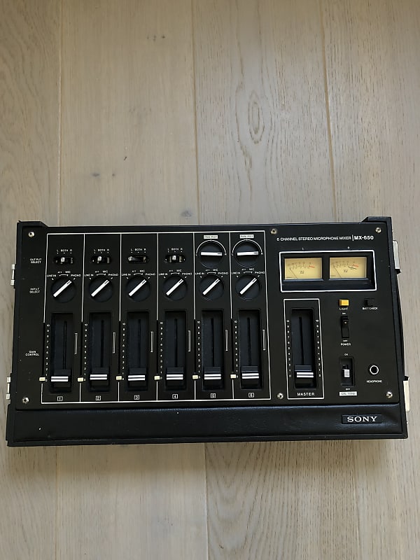 Sony MX-650 Black | Reverb