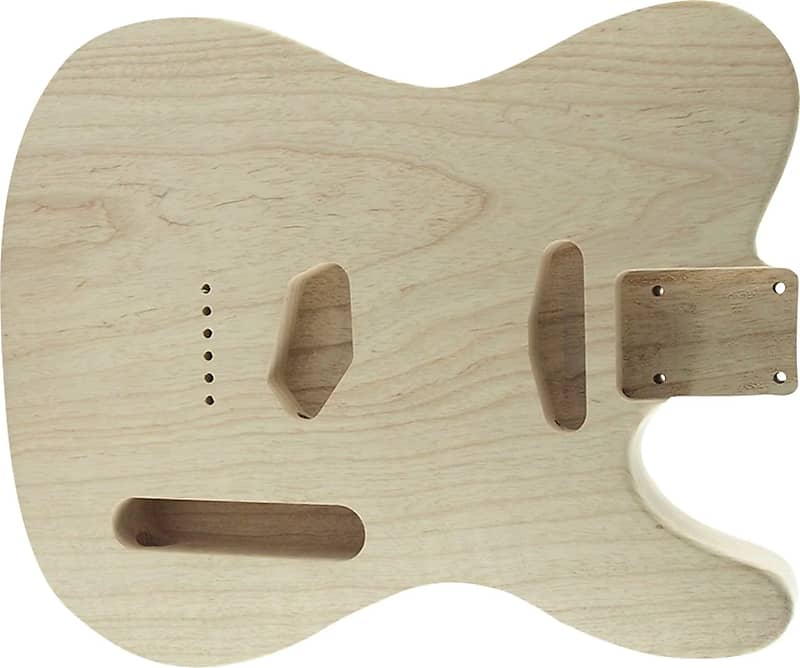 WD Unfinished Replacement Body For Fender Telecaster - Ash - | Reverb