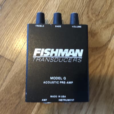 Fishman Model G Acoustic Pre-amp | Reverb