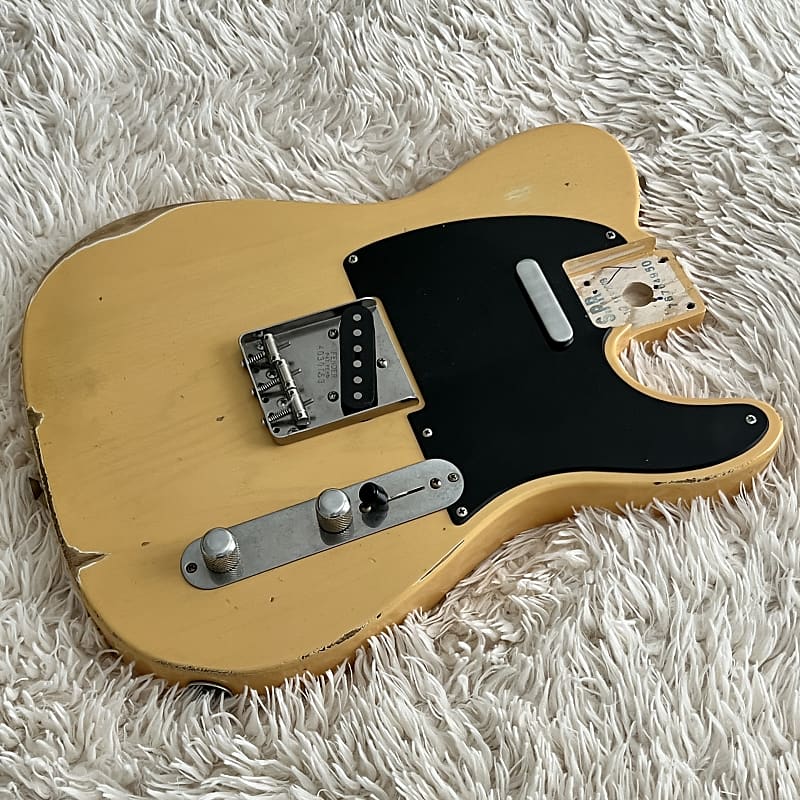 Fender Road Worn '50s Blonde Telecaster Electric Guitar | Reverb