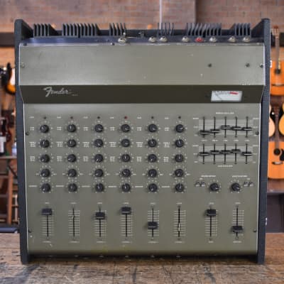 Fender MA6 Monitor Equaizer 1970's w/case | Reverb Australia