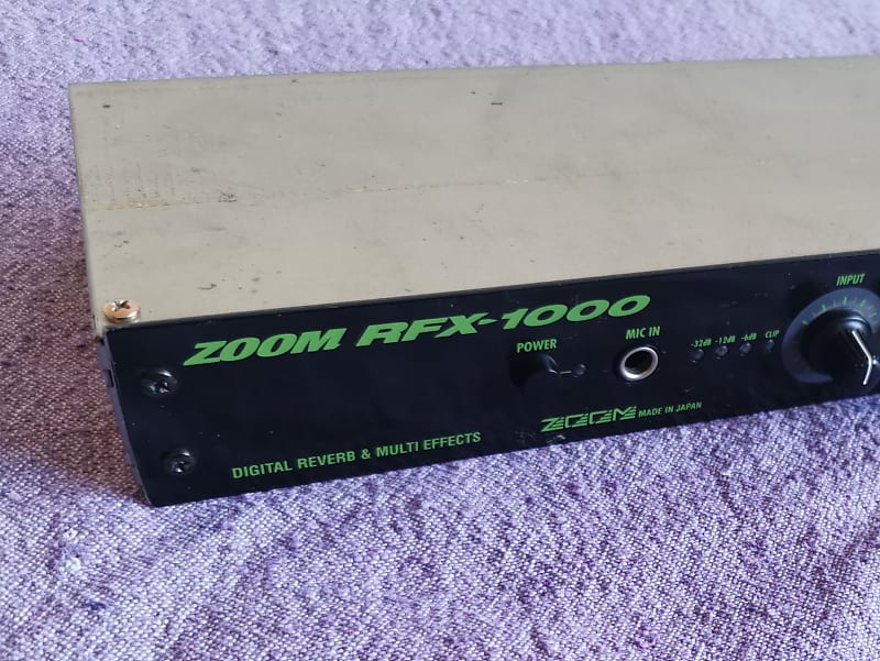 Zoom RFX-1000 Digital Reverb/Delay/Multi-Effects Rack | Reverb
