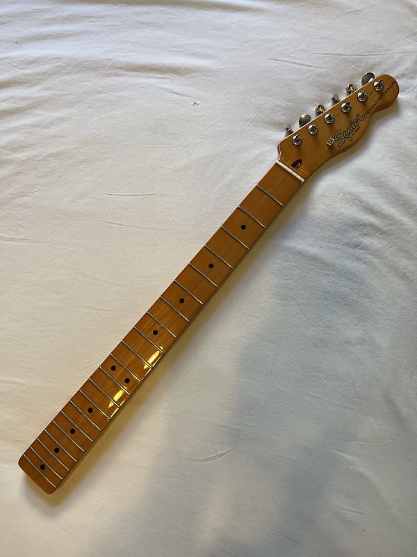 Squier Classic Vibe 60s Telecaster Maple Neck + Tuners | Reverb