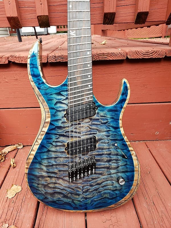 Kiesel K Series 2016 Blue Denim With Caliburst | Reverb
