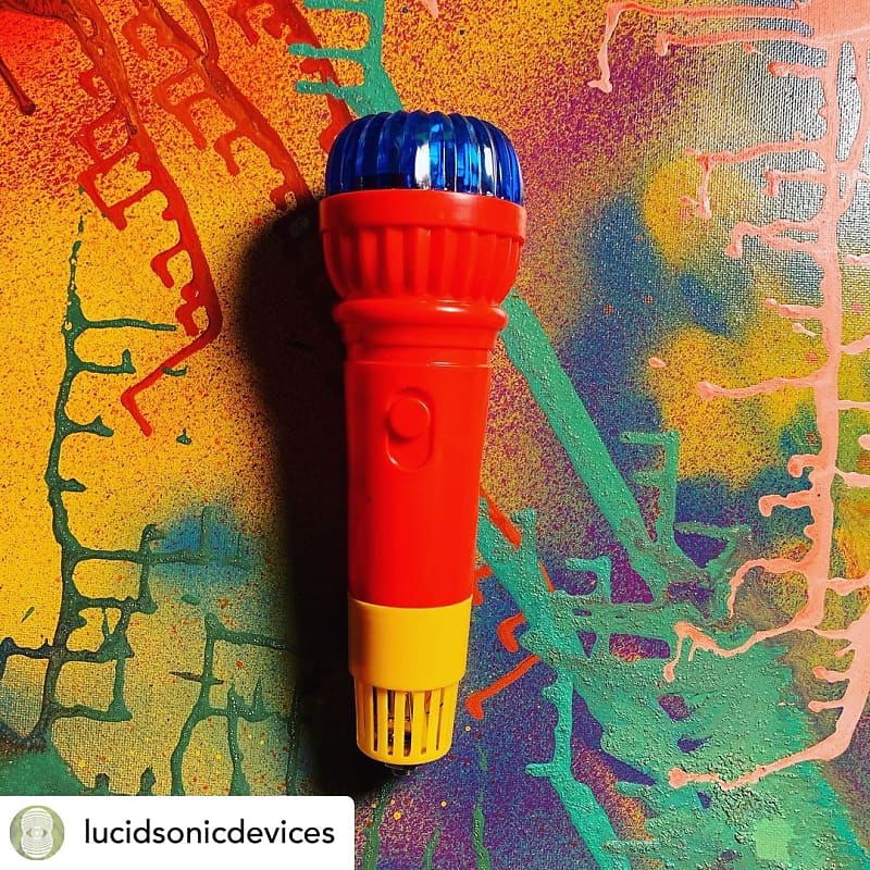 Lucid Sonic Devices LoFi Spring Reverb Mic 2021 Red | Reverb