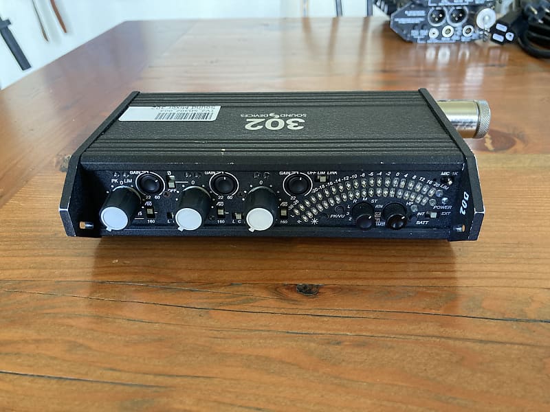 Sound Devices 302 Portable Compact Production Field Mixer | Reverb