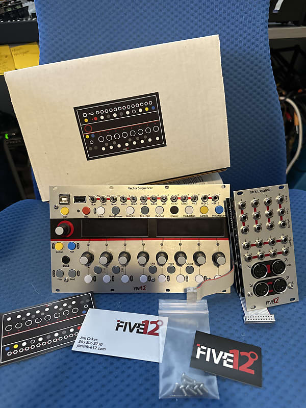 Five12 Vector Sequencer, Jack Expander Combo - Silver | Reverb