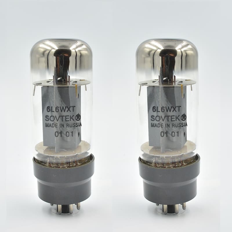 Sovtek 6L6 WXT Premium Quality Matched Pair Power Tubes | Reverb