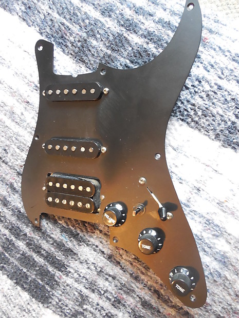 1986 Kramer Pacer Deluxe Loaded Pickguard Black | Reverb