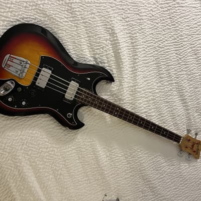 Hagstrom HII-N Bass 1970’s | Reverb