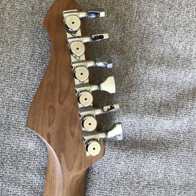 Warmoth 7/8 strat with Gibson scale fingerboard 2021 - Black | Reverb