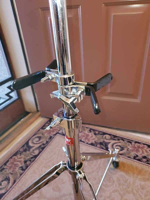 TWO CONGA STAND COLLAPSIBLE ADJUSTABLE WITH LOCKING WHEELS | Reverb