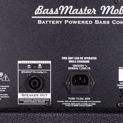 Traynor BM12 MOBILE | 12-Inch Battery-Powered Bass Combo. New | Reverb