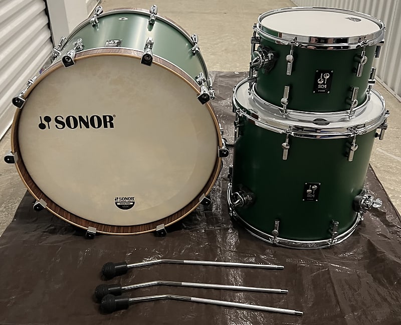 Sonor SQ1 (3 Piece Shell pack 22”16”12”) Roaster Green! Like | Reverb